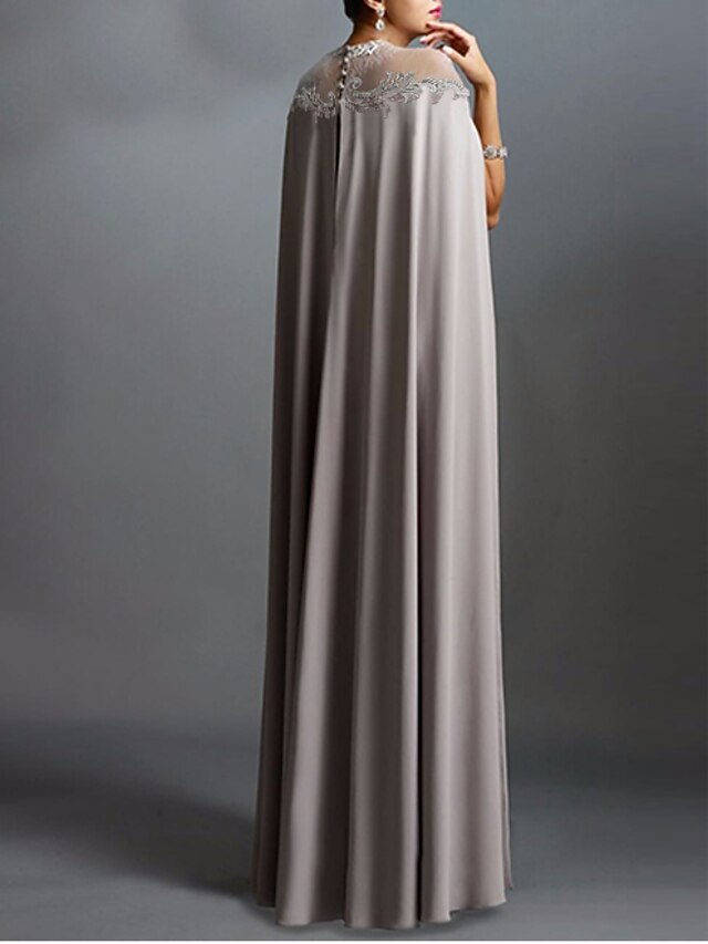 Sheath Evening Gown Elegant Dress Formal Evening Floor Length Short ...