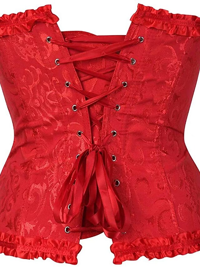 Corset Womens Plus Size Corsets Corsets Country Sexy Lady Sweetheart Tummy Control Push Up