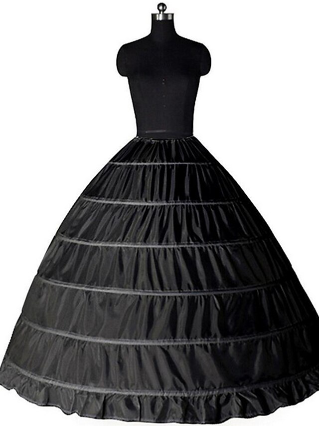 Classic Lolita 1950s Gothic Medieval Petticoat Hoop Skirt Tutu Under ...