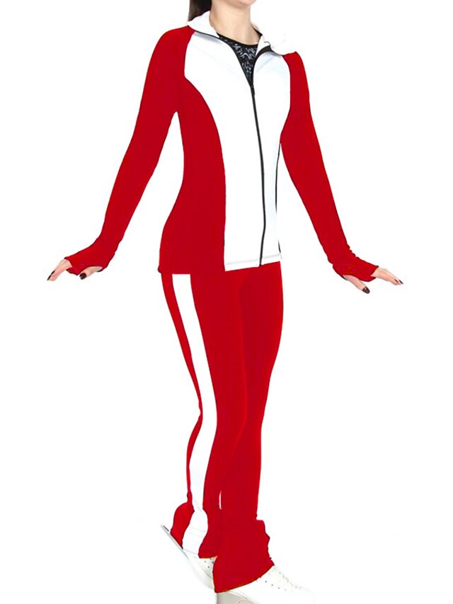 Figure Skating Jacket with Pants Women's Girls' Ice Skating Jacket ...