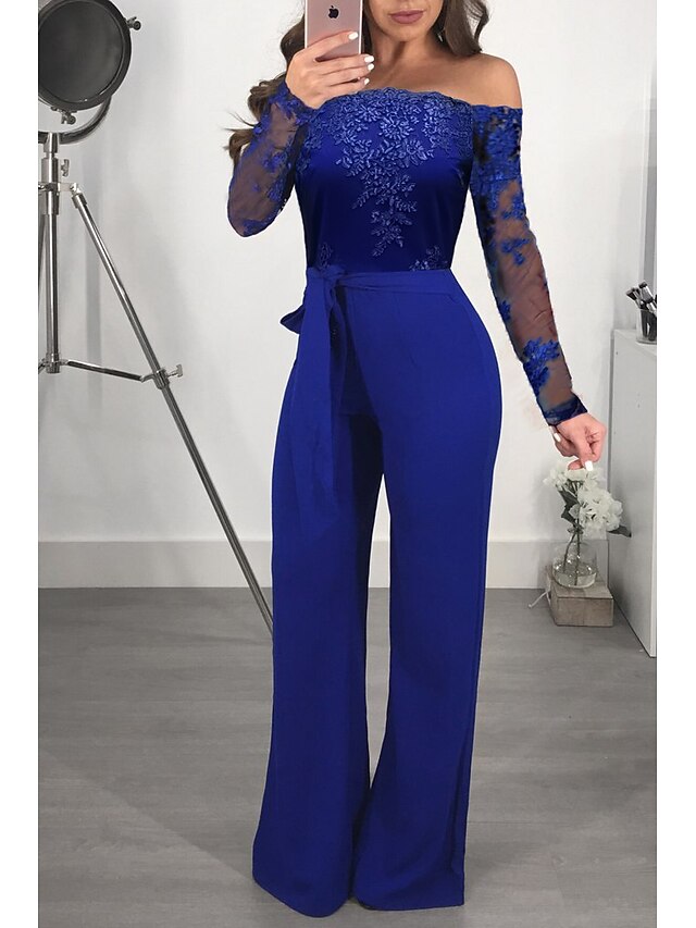 Jumpsuits Elegant Rompers Wedding Guest Formal Evening Dress Off ...