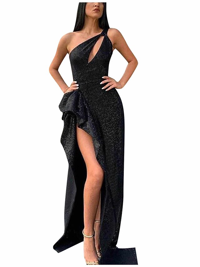 dambal festklänning paljettklänning svängklänning lång klänning ...