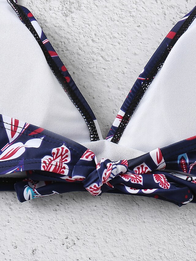 Women's Swimsuits Bikini 2 Piece Cheeky Swimsuit Halter 2 Piece Open ...