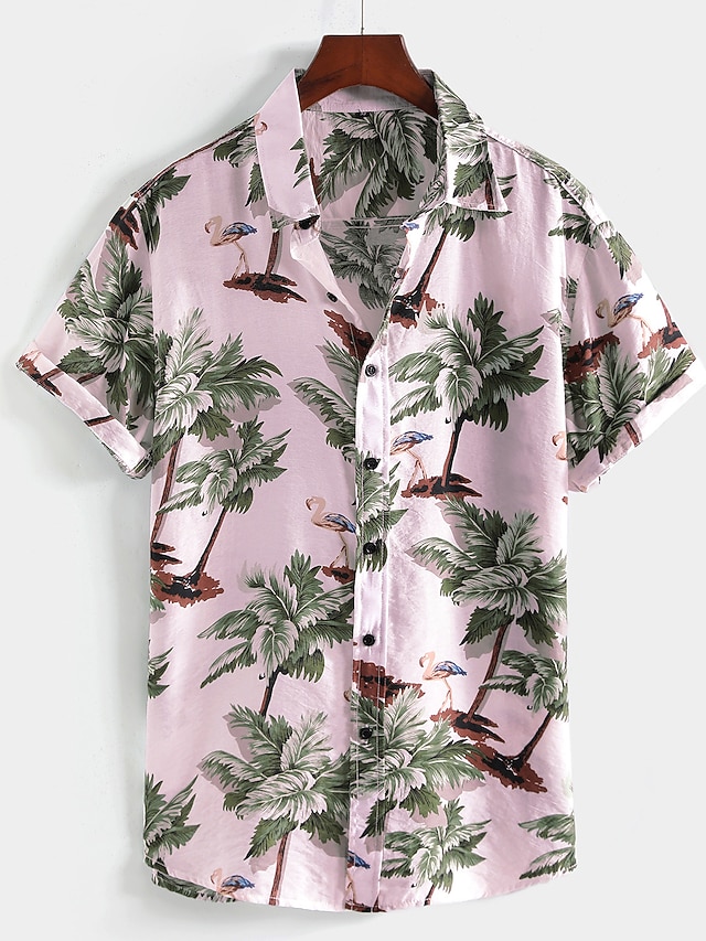 Homme Chemise Chemise hawaïenne Graphic Cocotier Hawaiian Aloha Design ...