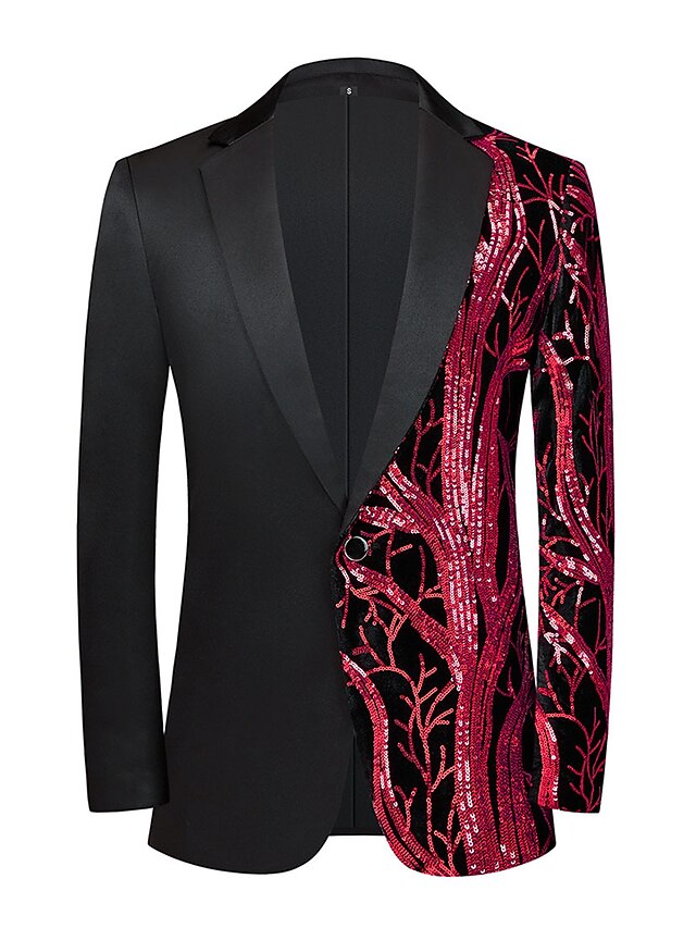 Men's Jacket Blazer Wedding Engagement Party Thermal Warm Breathable ...