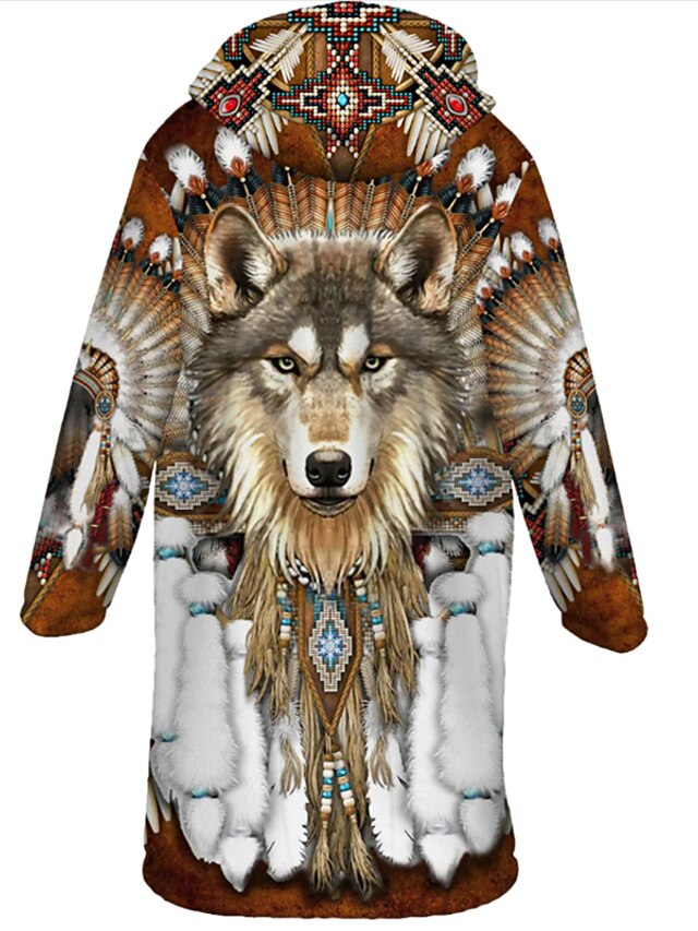 Men's Winter Coat Fleece Jacket Coat Sports & Outdoor Daily Wear Warm ...