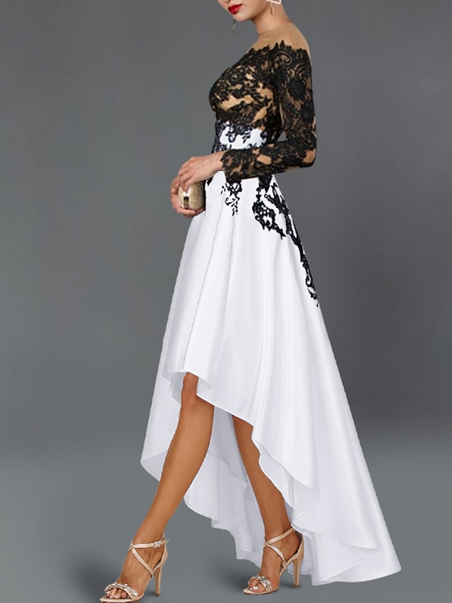 A-Line Cocktail Dresses Elegant Dress Wedding Party Semi Formal ...
