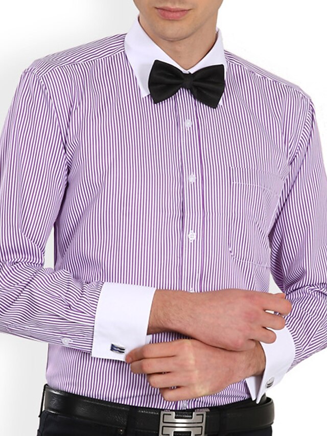 Herren Oberhemd Umlegekragen Herbst Frühling Langarm Schwarz Weiß ...