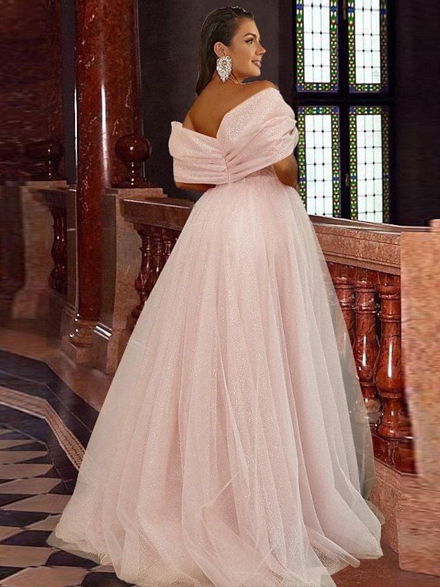 A-Linie Ballkleider Korsetts Kleid Abiball Geburtstag Pinsel Schleppe ...