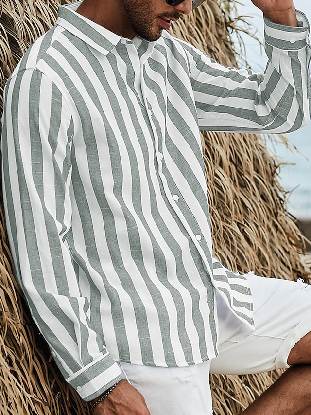 Men's Shirt Button Up Shirt Casual Shirt Summer Shirt Beach Shirt ...