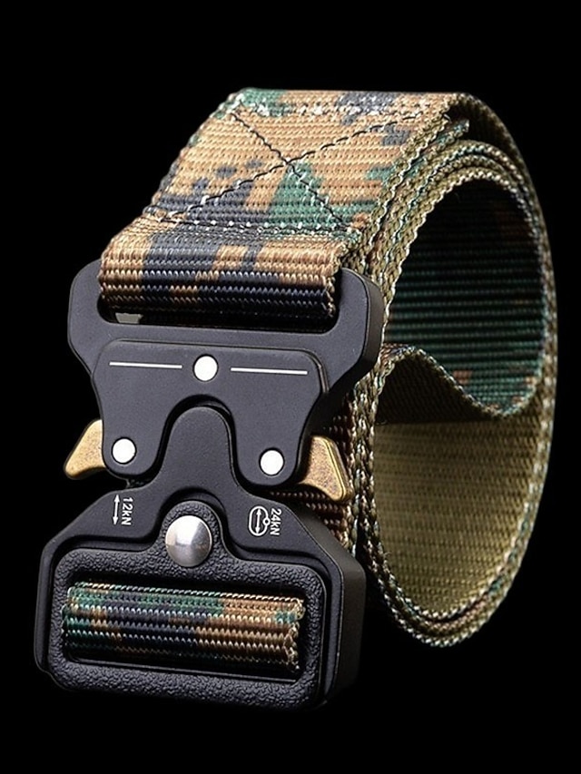 Men's Sashes Belt Men's belt Waist Belt Black 8 Black 1# Nylon Fiber ...