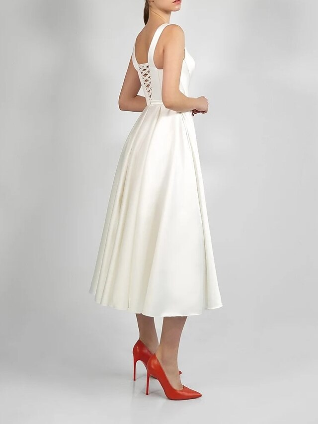 Hall Little White Dress Bridal Shower Dresses Wedding Dresses A-Line ...