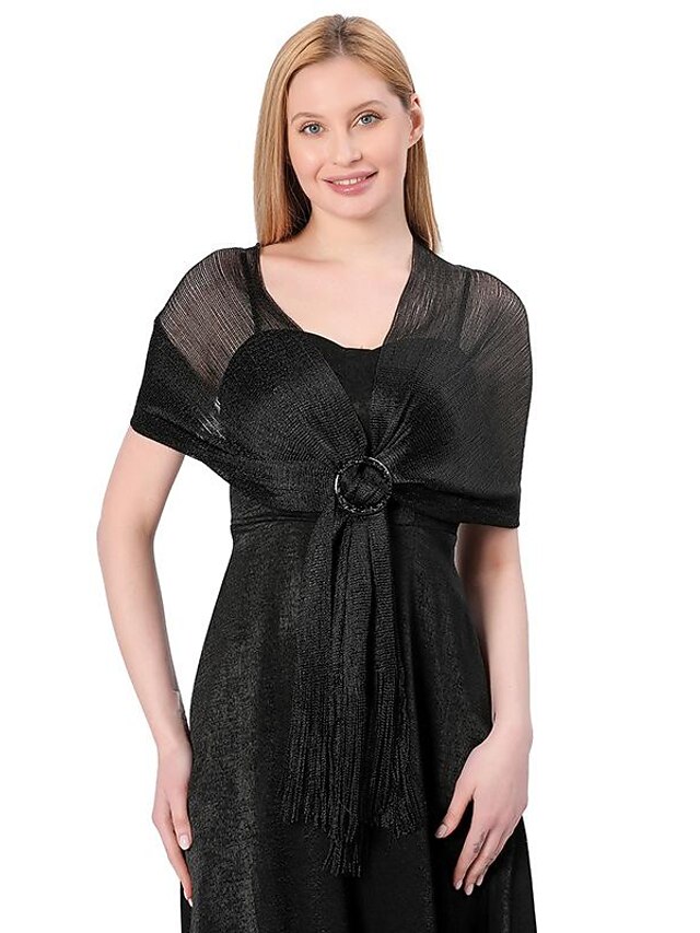 Women's Shrug Elegant Shrugs Vintage Style Solid Color Open Front Half ...