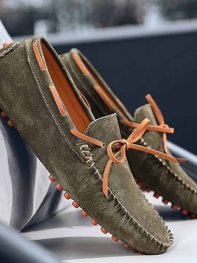 Men's Shoes Loafers & Slip-Ons Moccasin Comfort Loafers British Style ...
