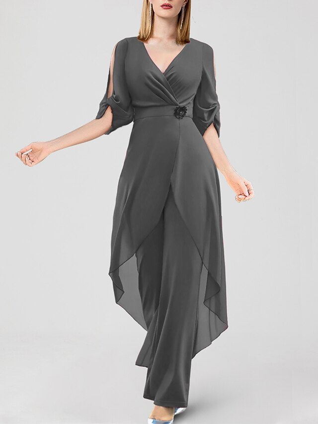 Jumpsuits Wedding Guest Dresses Elegant Dress Formal Wedding Floor ...