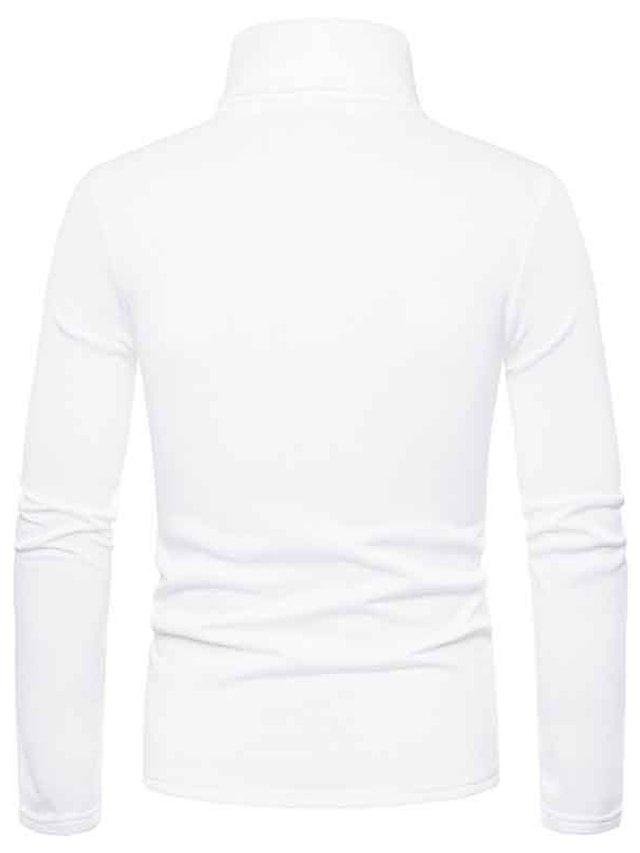 Homme Col roulé Tricots Pull col roulé homme Pull Tricoter Hauts ...