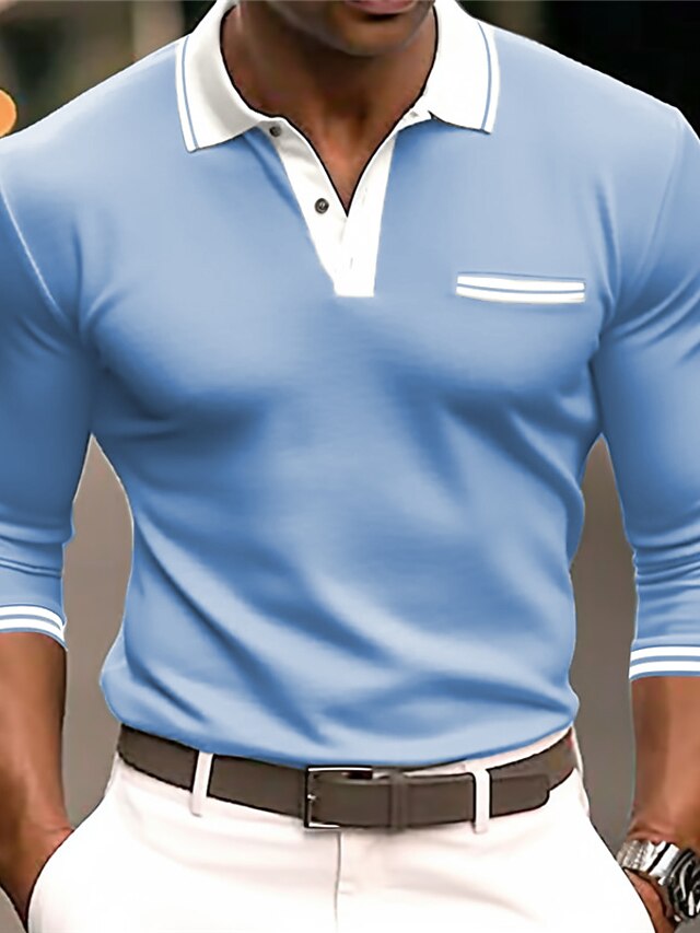 Men's Button Up Polos Polo Shirt Casual Holiday Lapel Short Sleeve ...