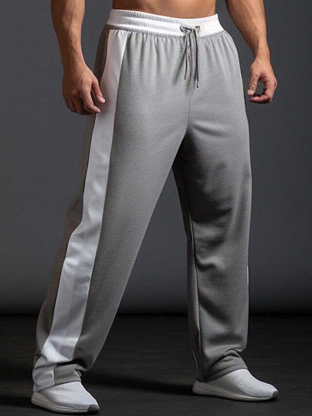 Homme Joggings Pantalon Jogging Pantalon de survêtement à jambe large ...