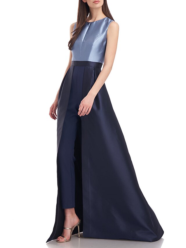 Jumpsuits Evening Gown Elegant Dress Wedding Wedding Guest Floor Length ...