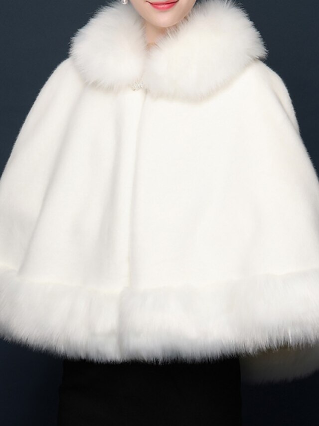 Kožešinová bolerka Přehozy přes ramena Dámské bolerko Jednobarevné ...