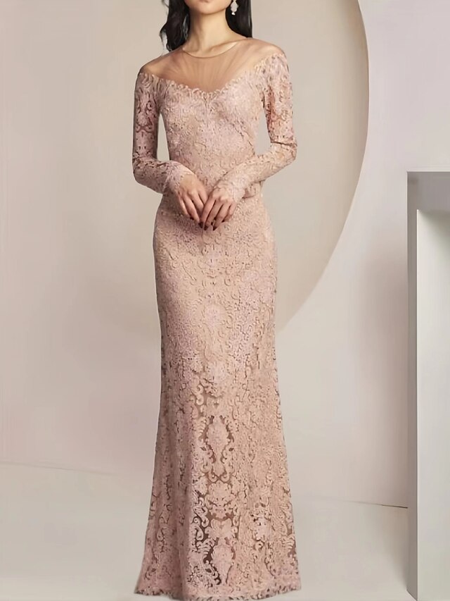 Sheath Column Mother Of The Bride Dress Wedding Guest Elegant