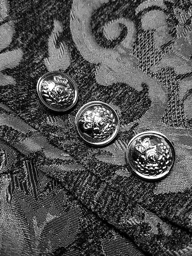 Men's Casual Blazer Black Gold Vampire Gothic Plus Size Jacket Showman ...