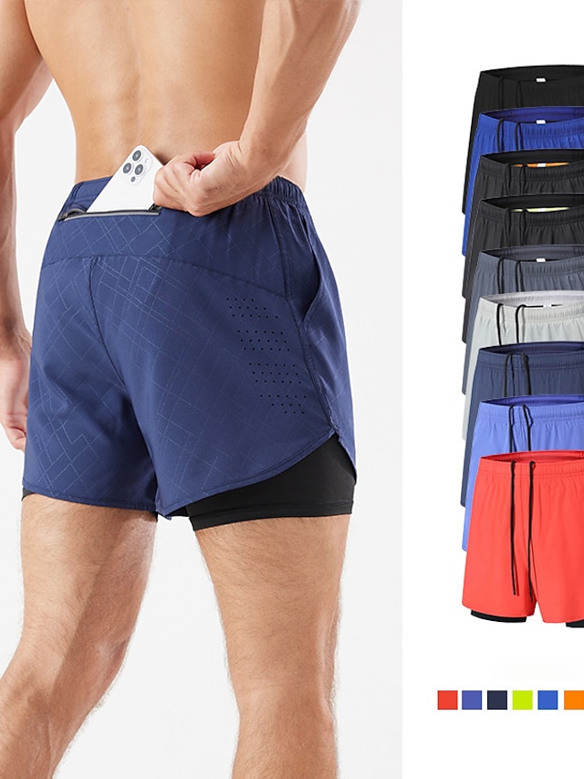 Men's Athletic Shorts Compression Shorts Running Shorts Gym Shorts ...