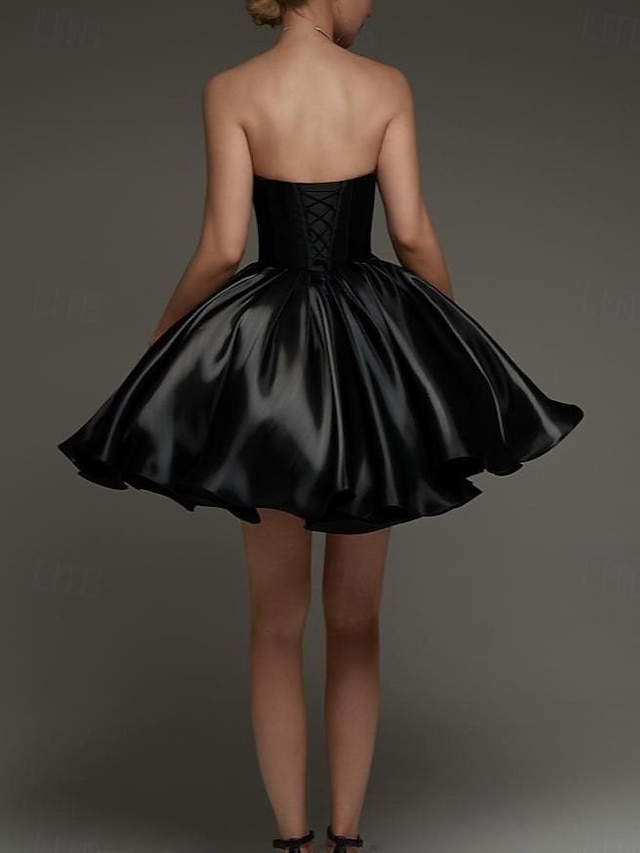 A-Line Homecoming Dresses Corsets Dress Holiday Graduation Short / Mini ...