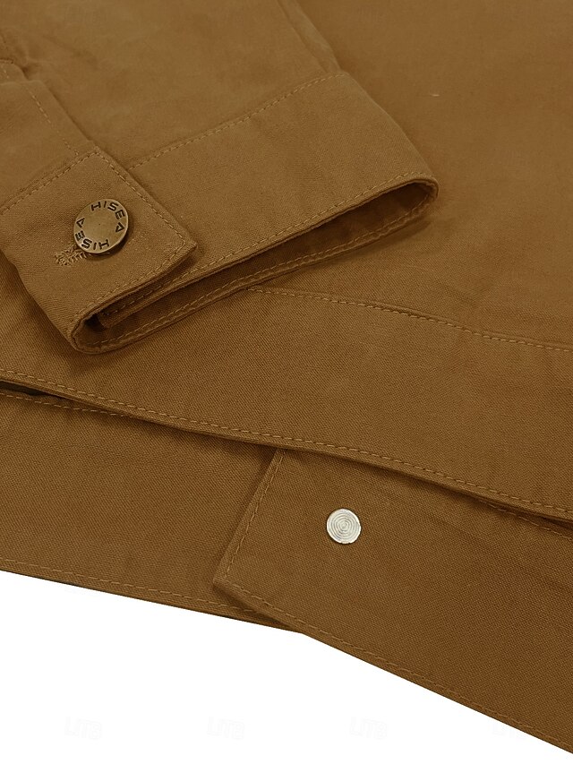 Men's Lightweight Jacket Linen Jacket Casual Jacket Work Jacket Outdoor ...