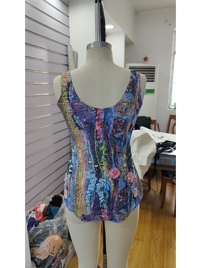 Women's Normal Swimwear Tankini 2 Piece Shorts Swimsuit 2 Piece ...