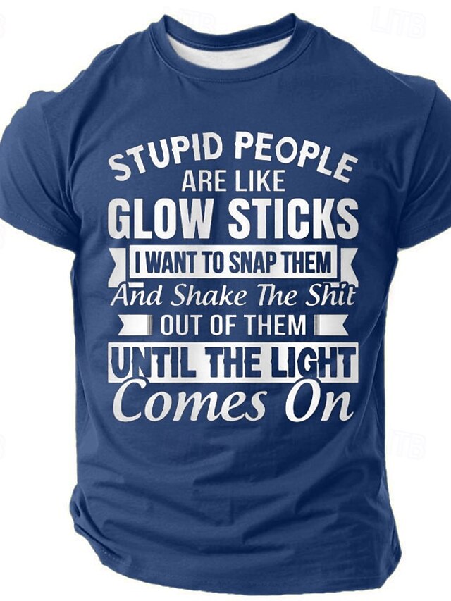 Men's Funny Graphic T-Shirt: 