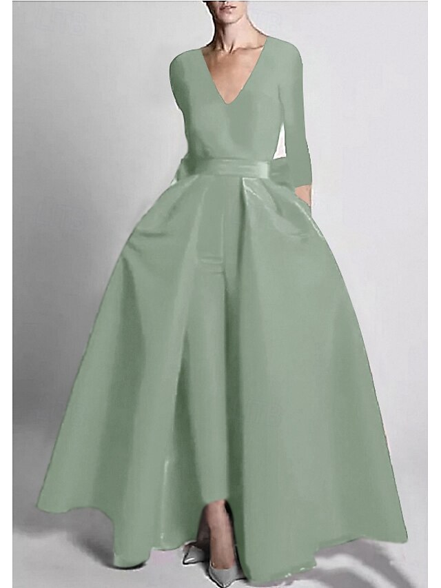 Two Piece Jumpsuits Evening Gown Elegant Dress Wedding Wedding Guest ...