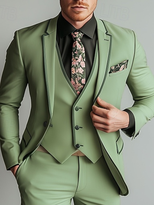 Costumes de mariage pour hommes Derby du Kentucky sauge fête formelle ...