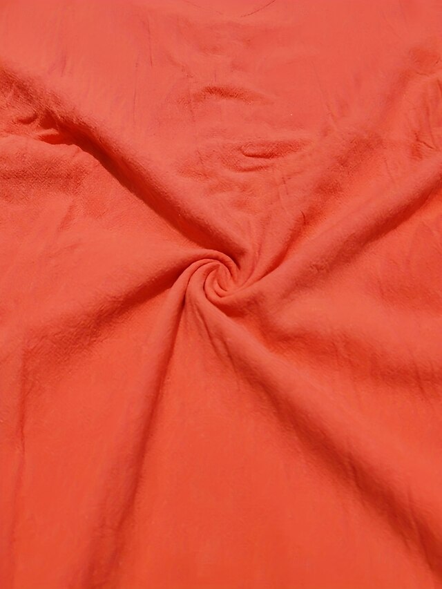Women's Normal Mini Dress Faux Cotton Linen Shift Dress Cotton Linen ...