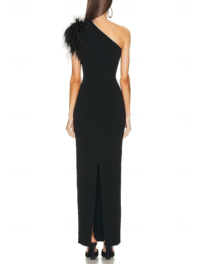 Mermaid / Trumpet Evening Gown Elegant Dress Wedding Black Tie Gala ...