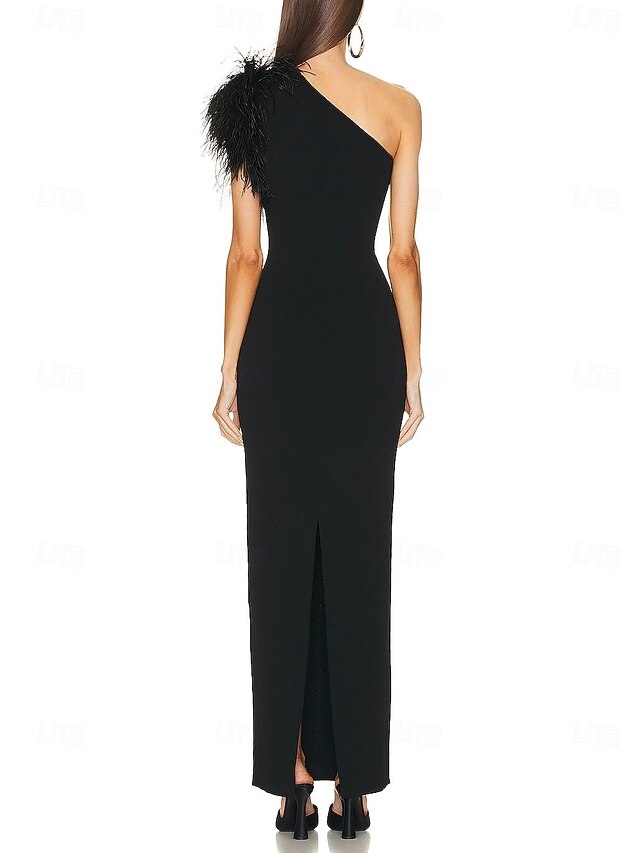 Mermaid / Trumpet Evening Gown Elegant Dress Wedding Black Tie Gala ...
