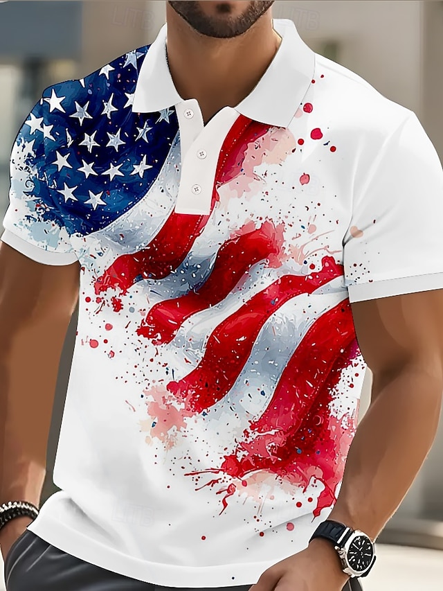 US America 250 Year Anniversary Veterans Day Men's American US Flag ...