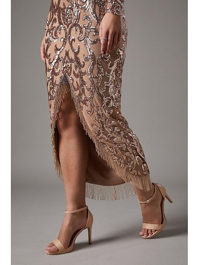 Mermaid / Trumpet Sheath / Column Floor Length Prom Dresses Evening ...