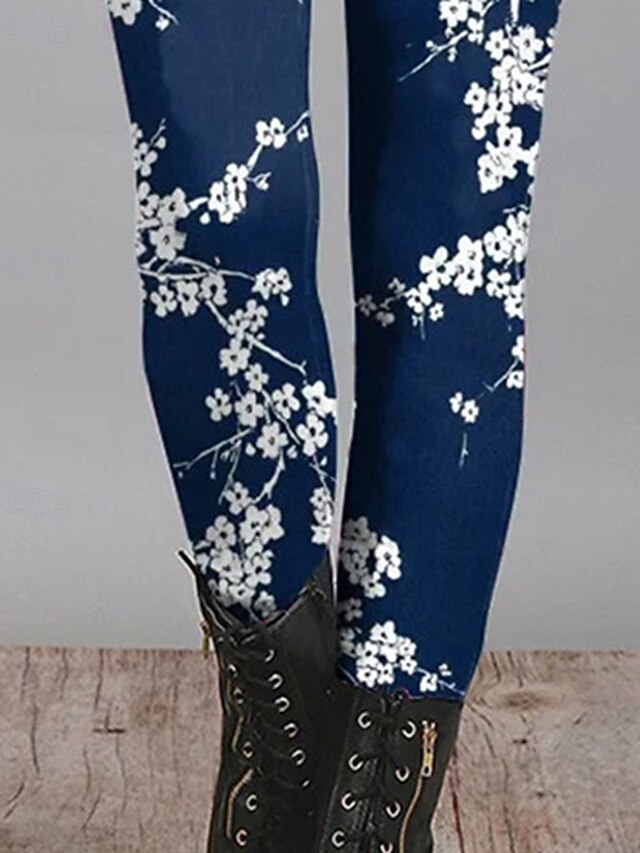 Women's Slacks Leggings Cozy Leggings Streetwear Casual Full Length ...