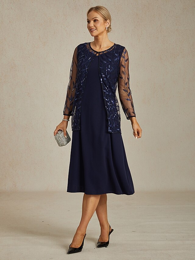 Women's Dressy Tops Lace Tops Sequins Floral Elegant Stylish Basic Long ...