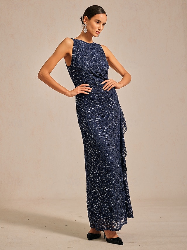 Women's Maxi Dress Sheath Dress Elegant Wedding Guest Evening Party ...