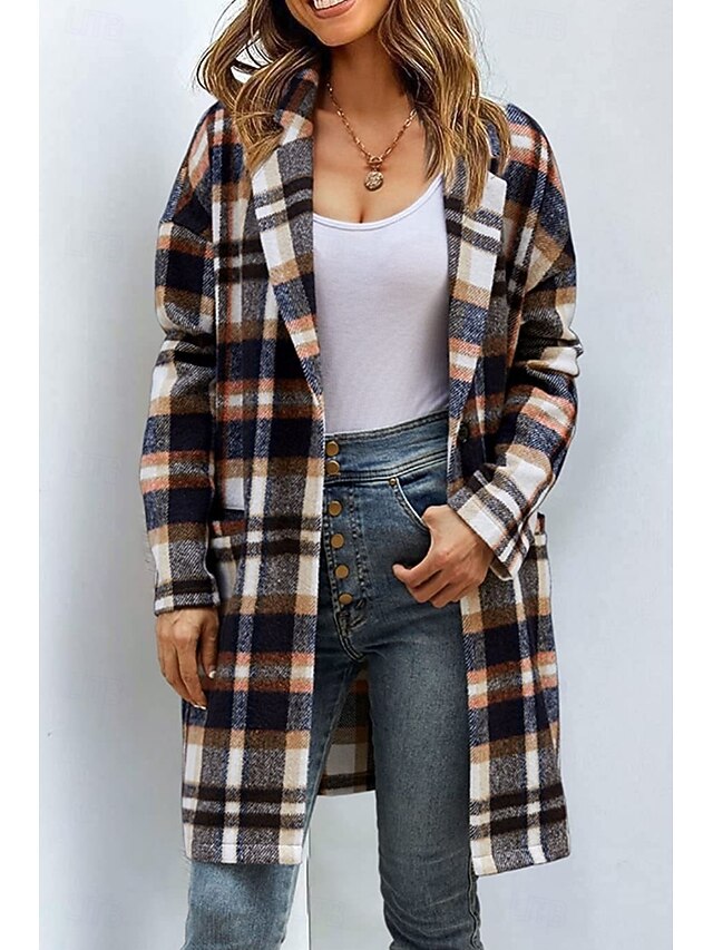 Women's Winter Coat Winter Jacket Comfortable Breathable Pocket Print ...