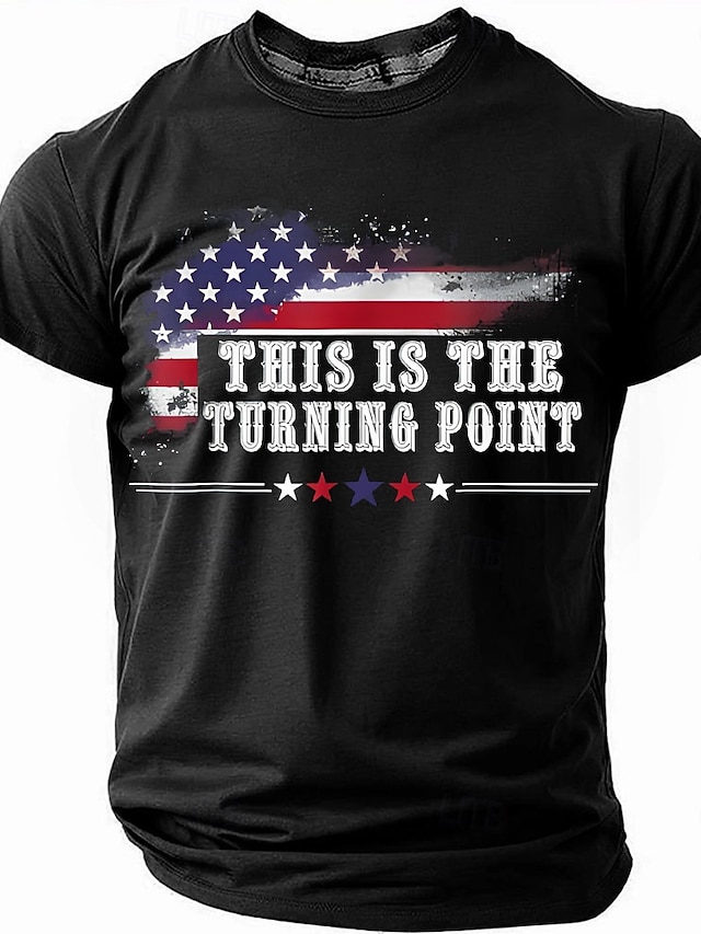 US America 250 Year Anniversary Patriotic Turning Point USA Flag Shirt ...