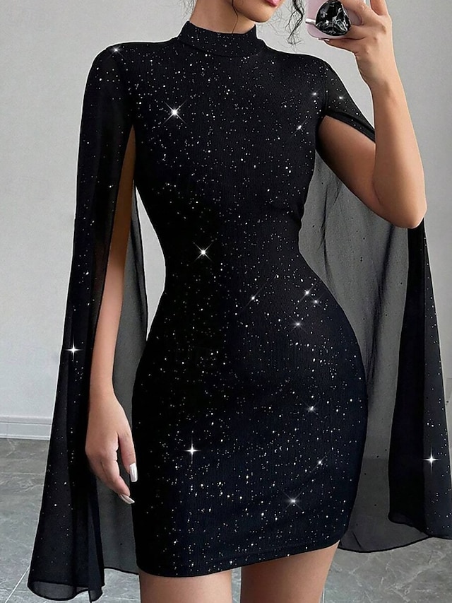 Women's Mini Dress Black Dress Prom Dress Party Dress Cocktail Dress ...