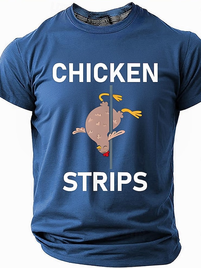 Funny Chicken Strips T-shirt, Hilarious Pole Dancing Chicken Graphic ...