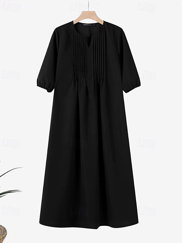 St. Paddy's Day Women's Long Dress Maxi Dress Casual Dress Cotton Linen ...