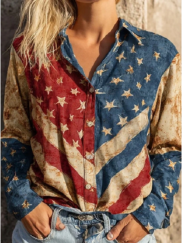 Independence Day Patriotic Women's Maxi Dress Sundress A Line Dress ...