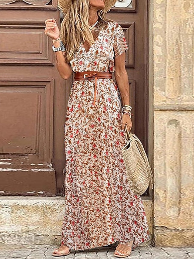 Women's Midi Dress Elegant Dress Elegant Vintage Fashion Daily Outdoor ...