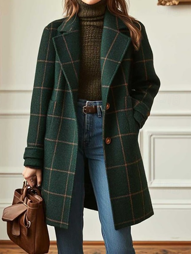Mujer Abrigo de invierno Abrigo Mantiene abrigado Cómodo Retazos ...