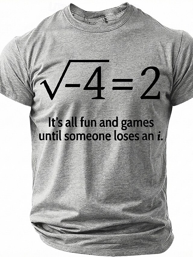Funny Math T Shirt Its All Fun And Games Until Someone Loses An i ...